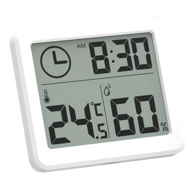 China 1cm Thin Simple smart home electronic Digital Thermometer Hygrometer household thermometer indoor humidity meter for sale
