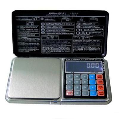 China electronic digital scale Mini Pocket Jewelry Weighing Scale with white backlight pricing scale for sale