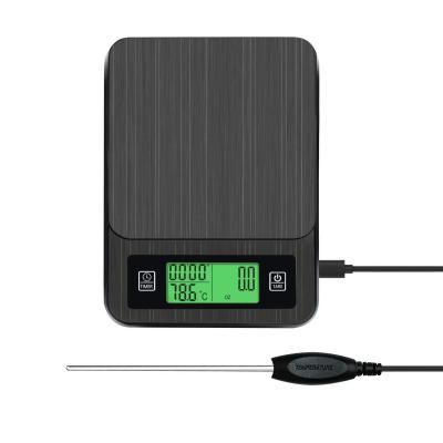 China Household kitchen cooking food scale 0.1g USB electronic weight scale Digital Coffee Scale for sale