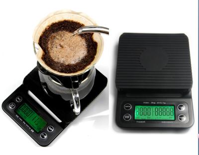 China Electronic coffee scale with timer cooking weighing scale Digital kitchen Scale for sale