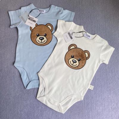 China Regular Baby Clothing Cotton Newborn Baby Clothes Rompers Cartoon Fashion Onesie 1 Piece for sale