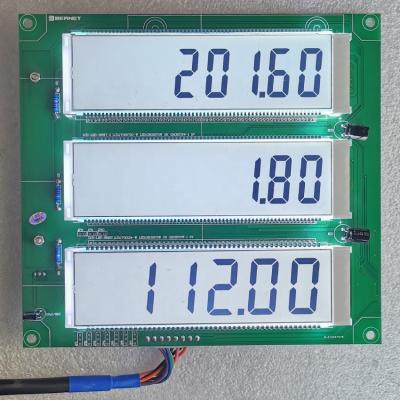 Cina Display LCD di marca Bernet per pompe per stazioni di servizio in vendita