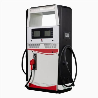 China Bernet 2 sproeiers 50-80L/min Stroomsnelheid 230V/380V Motor Aanpasbare dubbele sproeiers Brandstofdispenser voor benzinestation Te koop