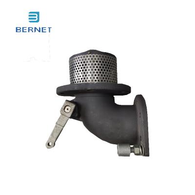 Cina Valvola di fondo di emergenza pneumatica durevole in lega di alluminio Bernet HDF80FS per camion cisterna in vendita