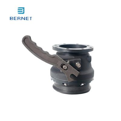 Cina Valvola di scarico ad alto flusso di lega di alluminio Bernet API01 Valvola adattatrice per camion cisterna di carburante in vendita