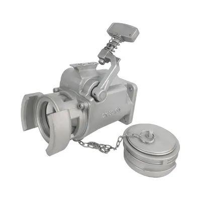 中国 Bernet API03 ポータブル操作 アルミ合金卸荷バルブ タンカー用アダプタバルブ 販売のため