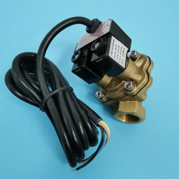 Quality Bernet High Accuracy Inner Thread Dual Flow Solenoid Valve for Fuel Dispenser for sale