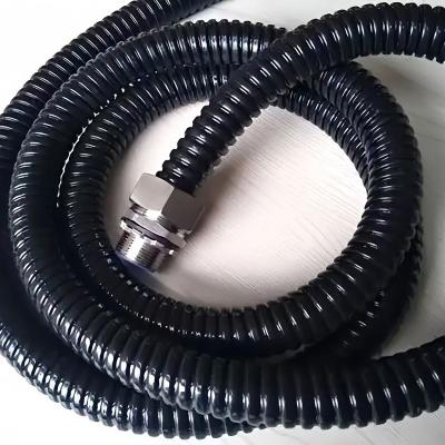 China Round Head Code Heavy Duty Electrical Metal Flex Conduit In AISI 316 L Flexible Metallic Tubing for sale