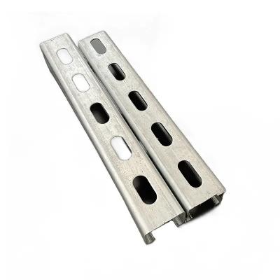 Cina C in forma pesante e galvanizzata in acciaio industriale Strut canale curl Larghezza 20 mm Spessore 2,5 6,5 mm in vendita