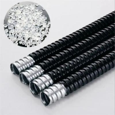China Condotto in acciaio rivestito in PVC corrugato ad alta pressione con certificazione REACH e classificazione 150PSI for sale