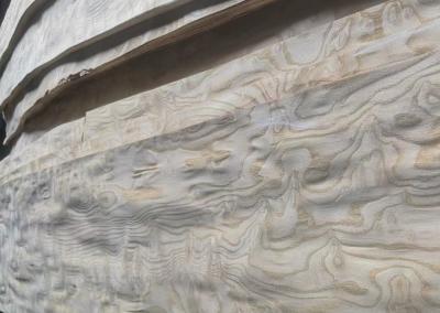 Cina 0.5 mm di spessore Ash Burl Veneer Veneer naturale per mobili di fascia alta in vendita