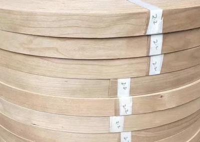 China Brilho moderado Veneer de cereja Banda de borda 8mm-300mm X comprimento 200m à venda