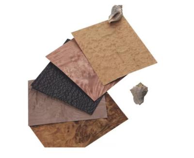 China Hoge duurzaamheid Burl veneer Dik gekleurd houten veneer voor het maken van muziekinstrumenten Te koop