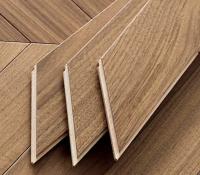 China OEM Black Walnut Composite Flooring 20mm Thickness Interior Decoration Material for sale