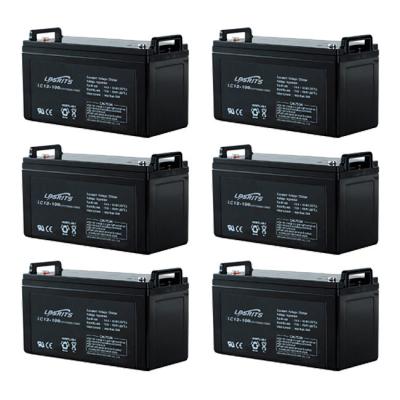 China LIRUISI de communicatie geregelde batterij12v 200Ah klep verzegelde lead-acid batterij LC12-200 Te koop