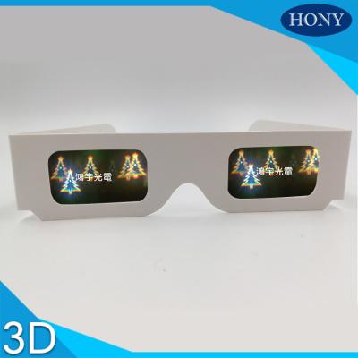 China 3D het Vuurwerkglazen van de kerstboomdiffractie voor Partij, Ce/Rohs/SGS Te koop