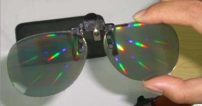 China Witte 3D van de de Glazenschade van het Bioskoopvuurwerk Weerstand 0.06mm Lense Te koop