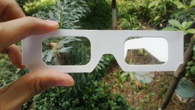 China Vidros de papel da difração do coração com a lente da difração do coração à venda