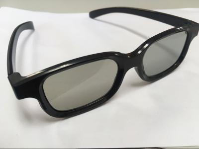 Chine La circulaire en plastique réutilisable a polarisé les verres 3D pour la salle de cinéma avec de l'anti verre d'éraflure à vendre