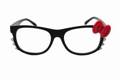 Cina Vetri di plastica di diffrazione del fuoco d'artificio, vetri dell'arcobaleno di Hello Kitty in vendita