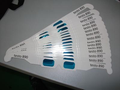 중국 아이를 위한 심홍색에 의하여 극화된 유리가 Eyewear 빨간 청록색 3d 유리에 의하여 녹색이 됩니다 판매용