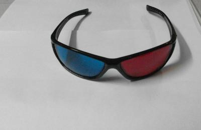 중국 가정 극장을 위한 플라스틱 빨간 청록색 3D 유리 판매용