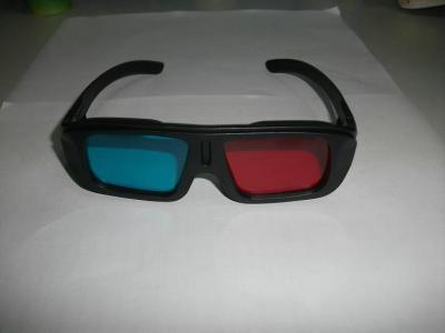 중국 0.16mm 애완 동물 렌즈를 가진 아BS 플라스틱 빨간 청록색 3D 유리 판매용