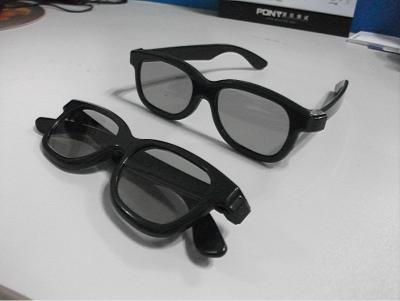 Cina La circolare standard di passivo 3D di RealD Masterimage ha polarizzato i vetri eliminabili un uso di volta in vendita