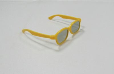 China Kinderlineare polarisierte Gläser 3D im Plastikrahmen für Kino-Gesellschaftsspiele zu verkaufen