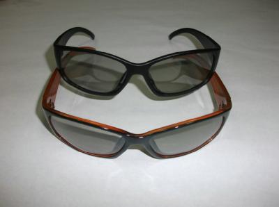 Cina Vetri polarizzati lineari neri del PC 3D con il CE di plastica EN71 Rohs della struttura in vendita