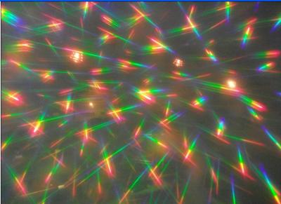 Китай голографическая бумага стекел феиэрверков 3d с объективами лазера PVC/ЛЮБИМЧИКА 0.06mm продается