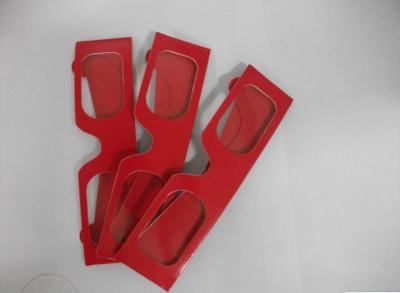 중국 OEM PVC 애완 동물 레이저 렌즈를 가진 인쇄할 수 있는 종이 3D 유리 빨간 녹색 판매용