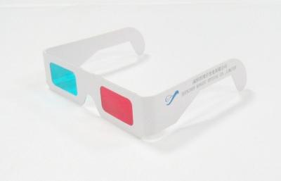 Cina La ciano carta rossa ha polarizzato i vetri 3D con le lenti di spessore di 0.26mm in vendita