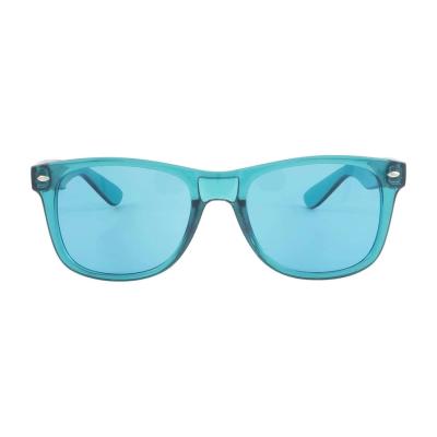 Cina 400 lenti protettive UV di colore degli occhiali da sole UVB di terapia di colore 9 in vendita