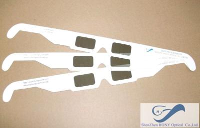 중국 처분할 수 있는 안내장은 Reald/Masterimage 체계를 위한 플라스틱 3D 유리를 극화했습니다 판매용