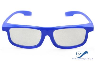 Chine Verres actifs de volet de cinéma de Reald 3D Masterimage, verres bleus du plastique 3D à vendre