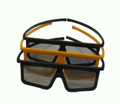 Cina Plastica ABS da cornice lineari polarizzati occhiali 3D / Movie Eyewear in vendita