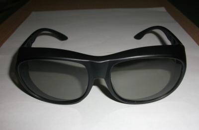 Cina Vetri circolari di plastica verdi di polarizzazione 3D per la grande dimensione del cinema in vendita