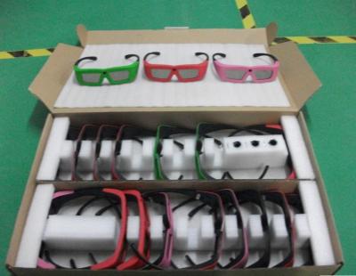 中国 120Hz ハイテクな VR DLP リンク 3D ガラス活動的なシャッター ライト級選手 販売のため