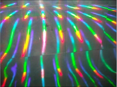 Китай PET объективы стекел феиэрверков радуги 3d рамки лазера пластичные с подгонянным печатанием продается