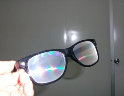 Китай цветастая устранимая рамка пластмассы черноты ПК стекел феиэрверков 3d продается