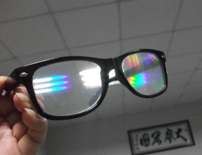 Китай Складные пластичные стекла феиэрверков анаглифа 3d рамки для торжества продается