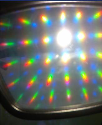 China Bekijkend 3D Laser van het Vuurwerkglas toon met Krachtig Diffractieeffect Te koop