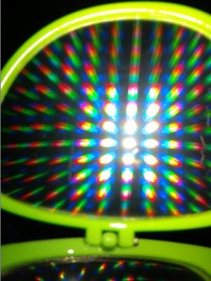 China o PVC de 1,0 milímetros coloriu o OEM da difracção dos vidros dos fogos-de-artifício do efeito do quadro 3d à venda