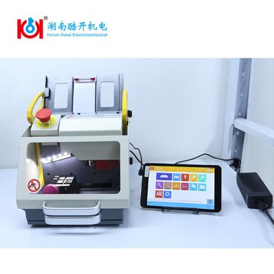 Cina La compressa aziona la singola tagliatrice parteggiata della duplicatrice di chiavi per il fabbro mobile in vendita