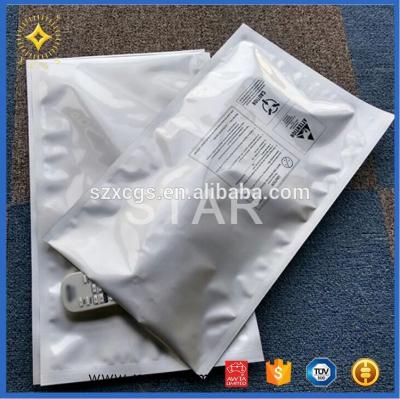China Silver Aluminum Foil Antistatic Packaging Pouch for sale