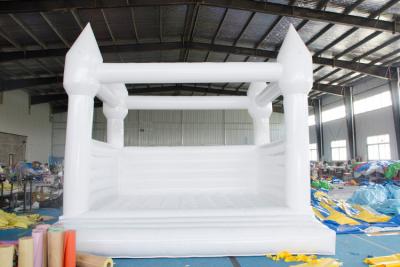 Cina Rimbalzo bianco gonfiabile della Camera 15ft di rimbalzo del vinile della tela cerata del PVC per nozze all'aperto in vendita