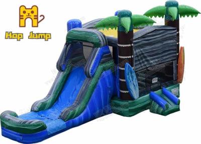 Cina Parco di divertimenti combinato della palma dei buttafuori gonfiabili tropicali di estate in vendita