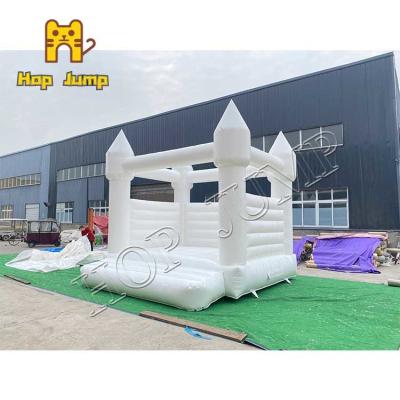Cina saltatore gonfiabile dei bambini del castello dei buttafuori di nozze della tintura del legame del PVC di 12ft 0.55mm in vendita
