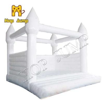 Cina saltatore gonfiabile dei bambini del castello dei buttafuori di nozze della tintura del legame del PVC di 12ft 0.55mm in vendita